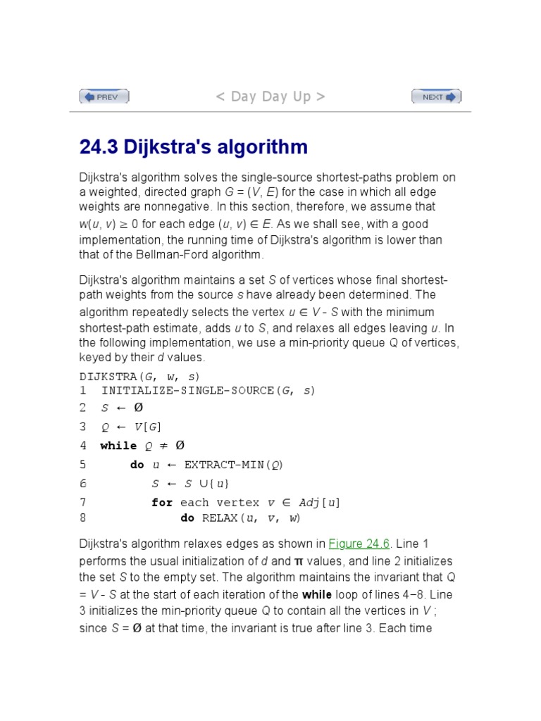 AlgoBook Cormen Dijkstra | Download Free PDF | Discrete Mathematics ... AlgoBook Cormen Dijkstra | Download Free PDF | Discrete Mathematics ...