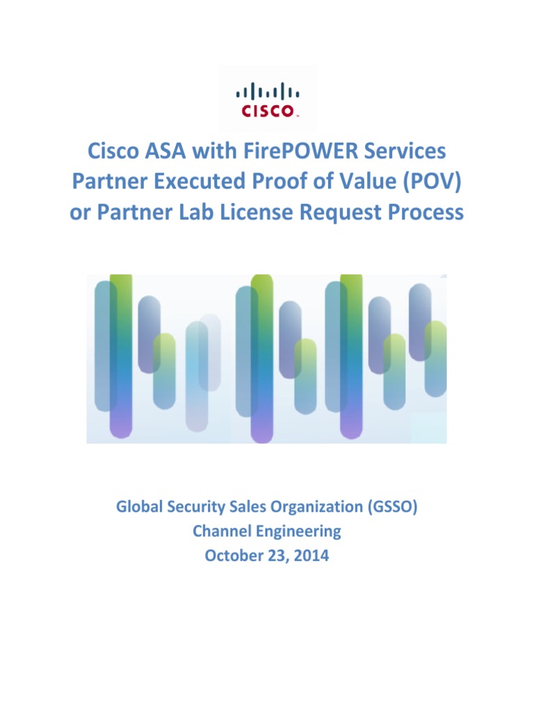 ASA With FirePOWER Services Partner POV or Lab License Request | PDF ...