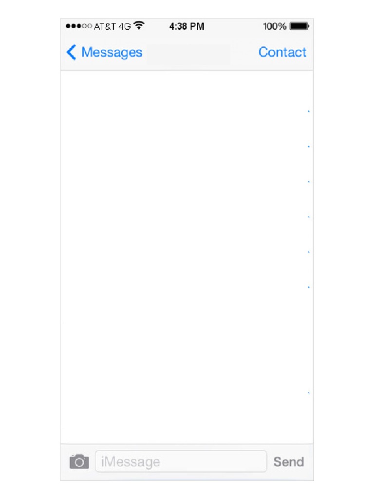 Blank Text Message | PDF