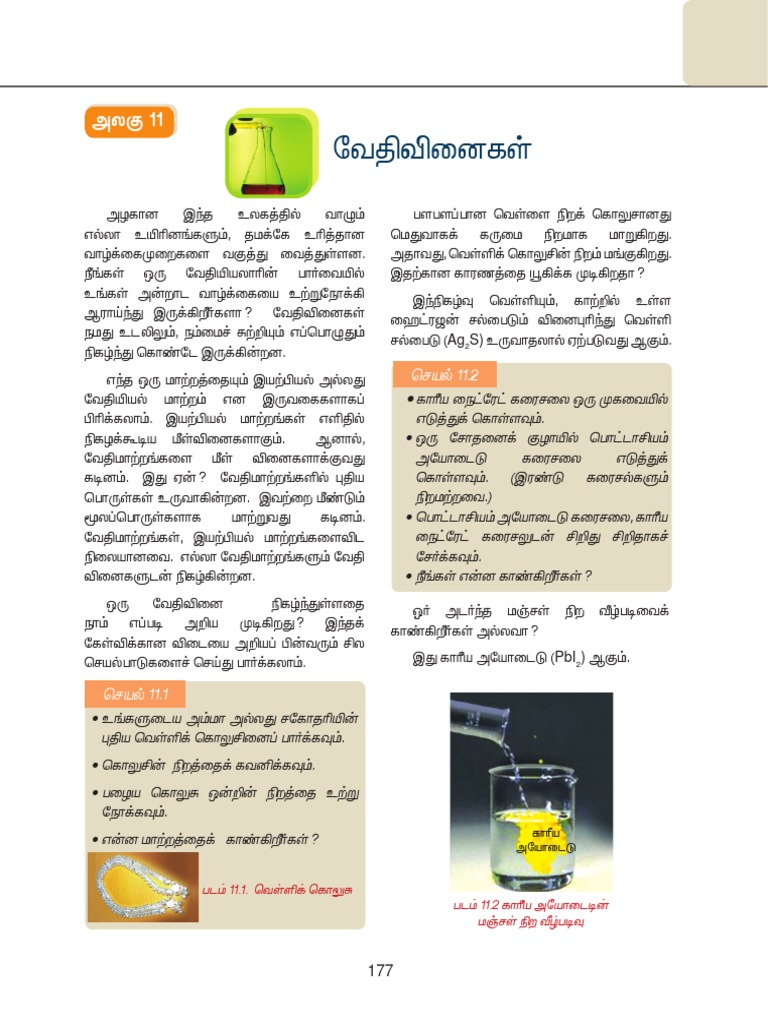 Std10 Science TM 2 | PDF