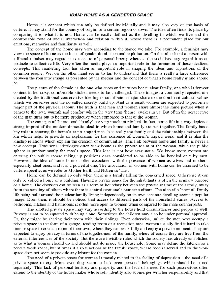 Idam. Full Paper | PDF | Family | Privacy