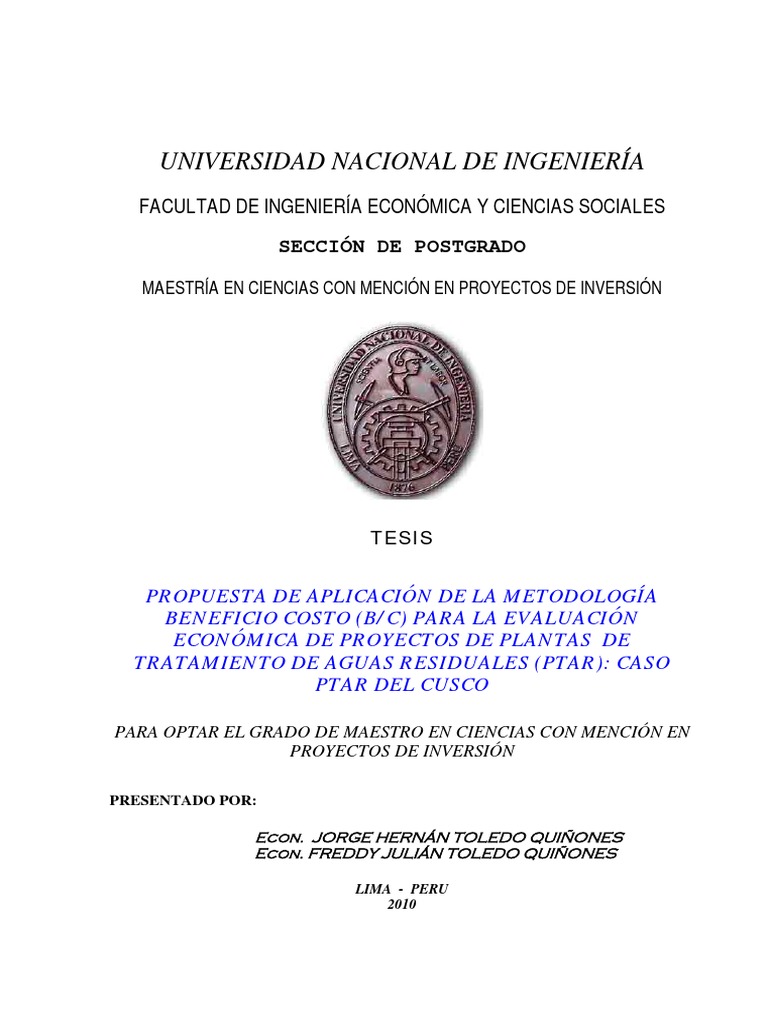 Método de Valoración Contingente PTAR Cusco PDF | PDF | Arte