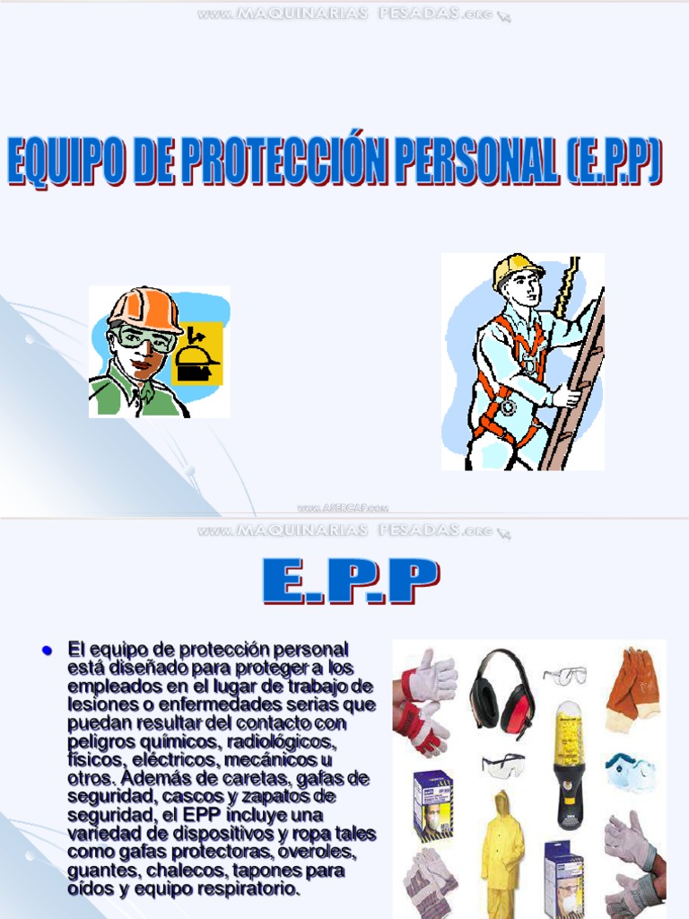 curso-equipo-proteccion-personal-epp-utilizacion-riesgos-elementos ...