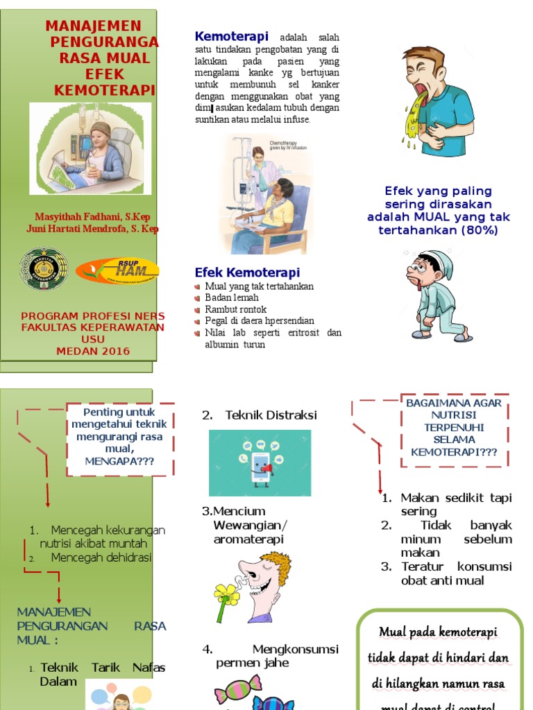 Leaflet Mual Kemo | PDF