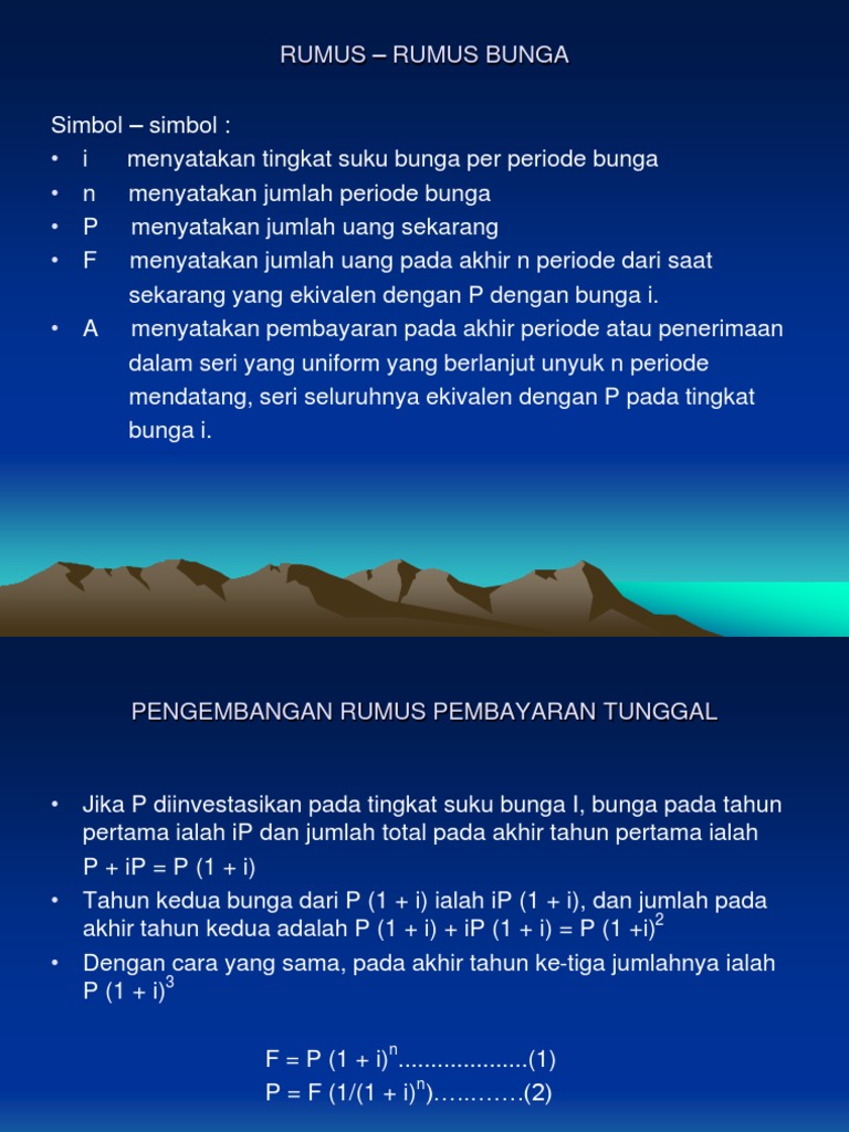 Rumus - Rumus Bunga | PDF