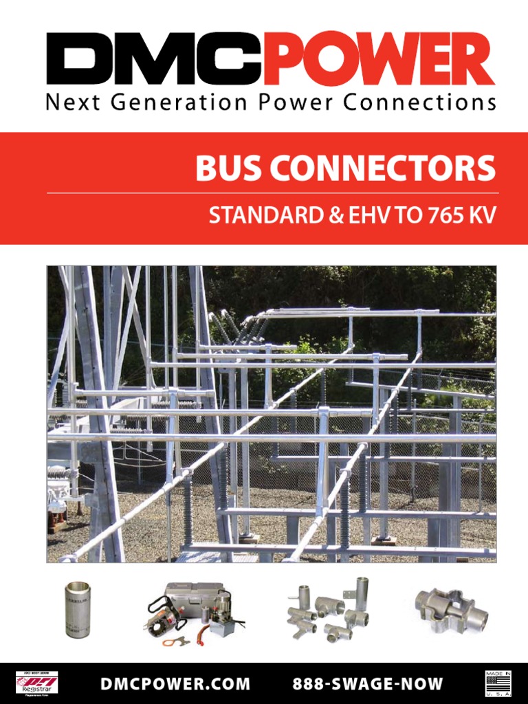 DMC Power Bus Connectors | PDF | Electrical Connector | Welding