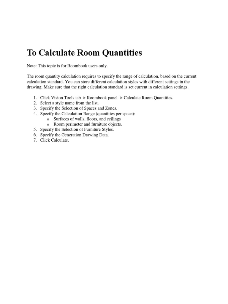Room Quantity Calculation in Roombook | PDF | Wall | Auto Cad