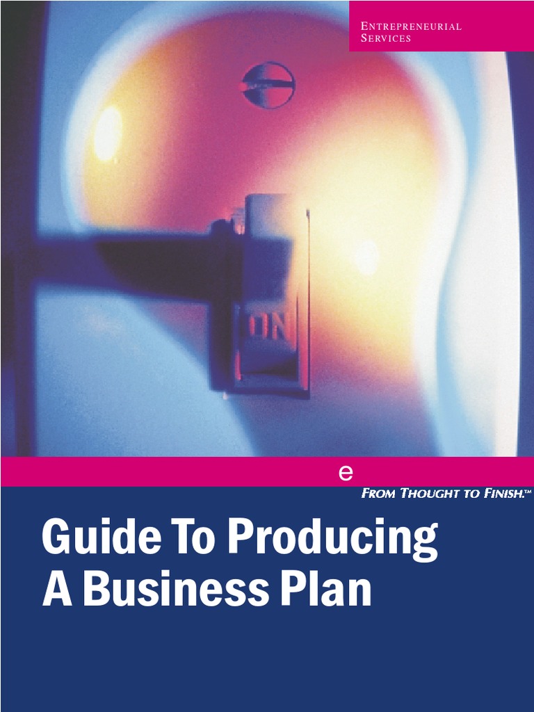 EY Business Plan Guide.pdf | Business Plan | Tech Start Ups