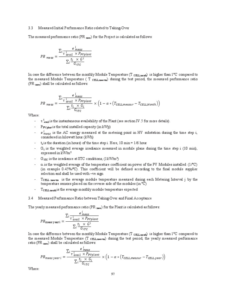 PR Formula | Watt | Kilowatt Hour