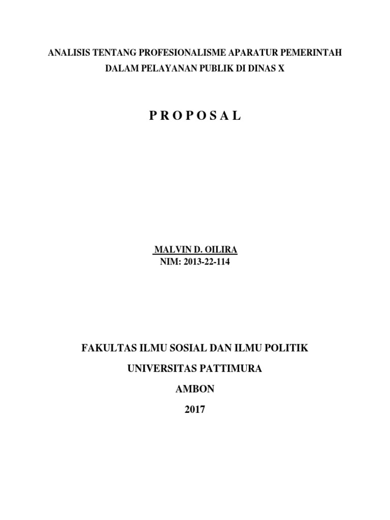 Proposal Bab 1 IMB | PDF