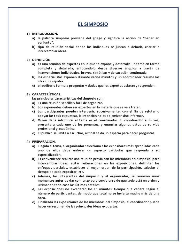 El Simposio Grafico PDF | Simposio | Cognición