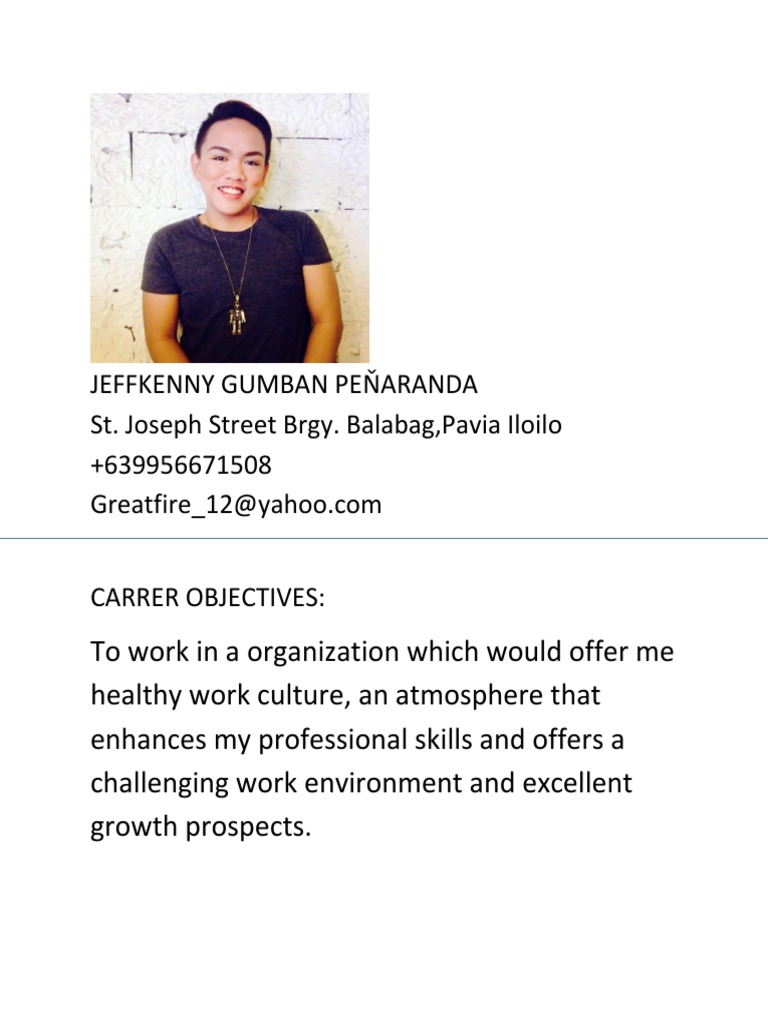 Jeff Kenny Resume | PDF