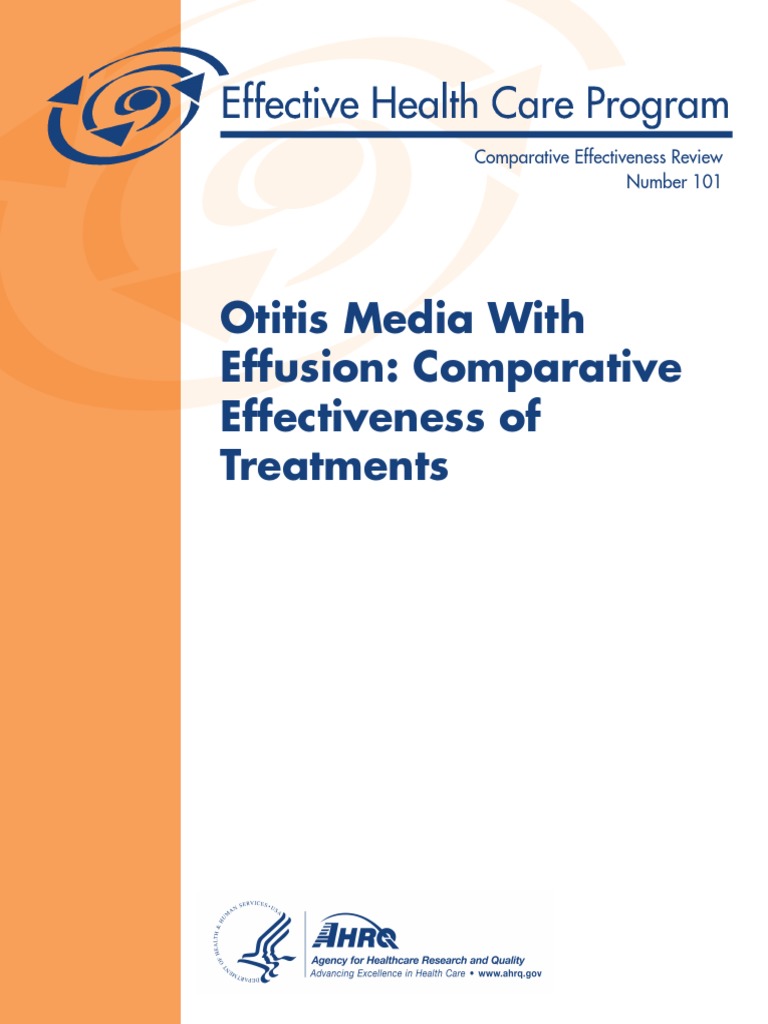 Otitis Media Report 130504 | PDF | Evidence Based Medicine | Randomized ...