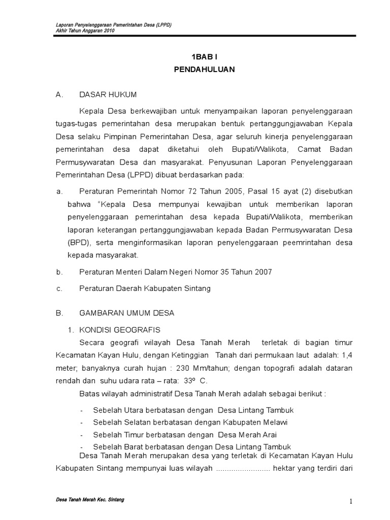 Contoh LPPD | PDF