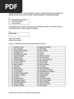 Elision Worksheet | PDF