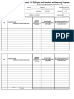 School Form 5 (SF 5) Report On Promotion and Learning Progress ...