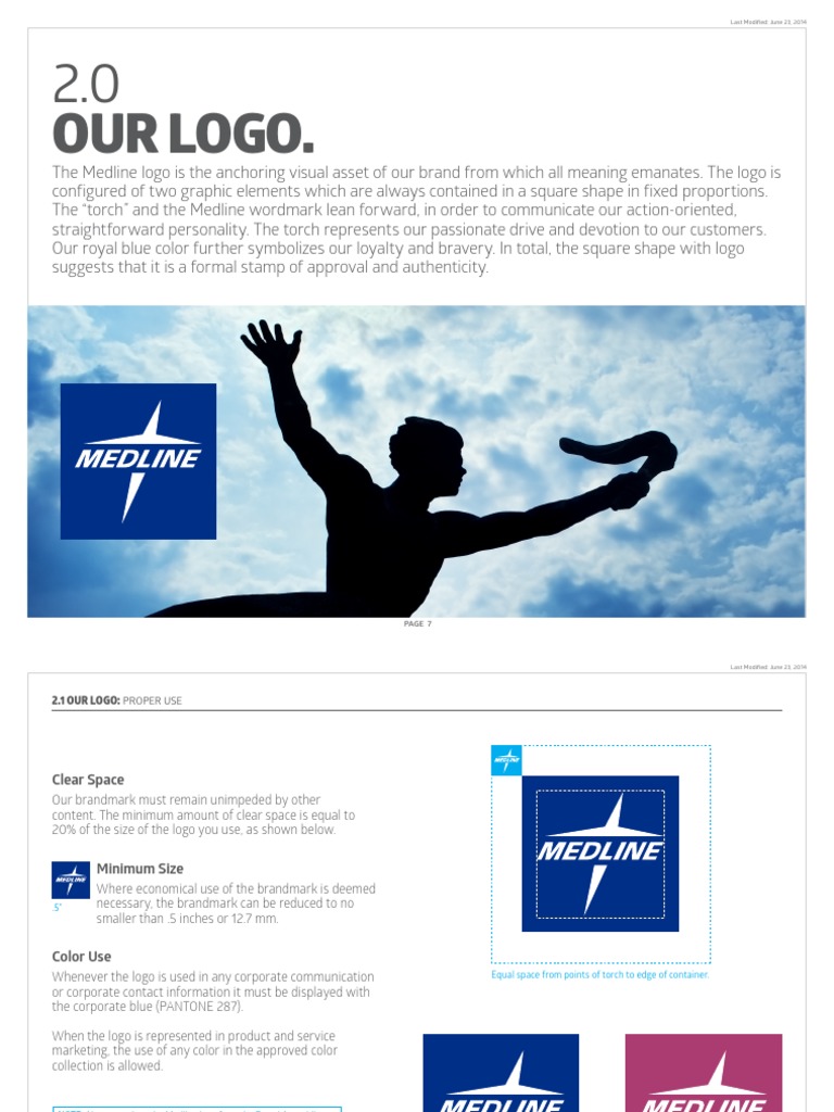 Medline Logo Usage | Logos | Art Media
