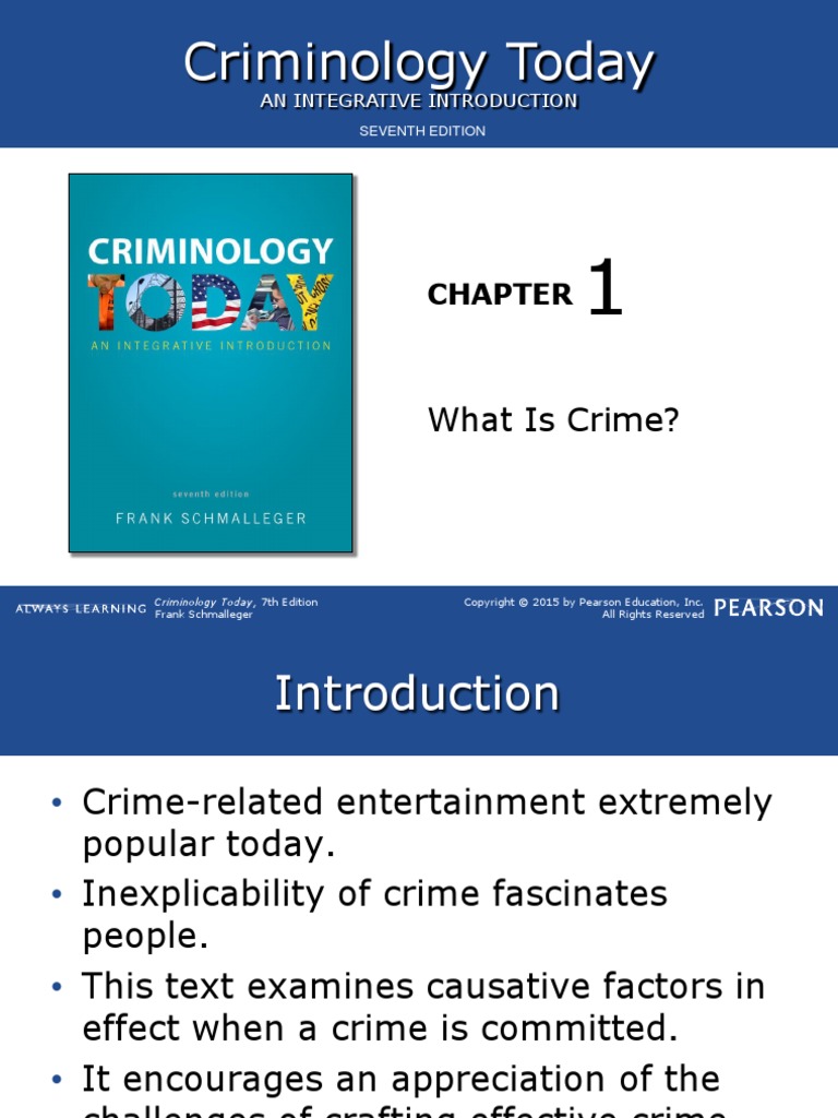 1 - Criminology | PDF | Criminology | Deviance (Sociology)