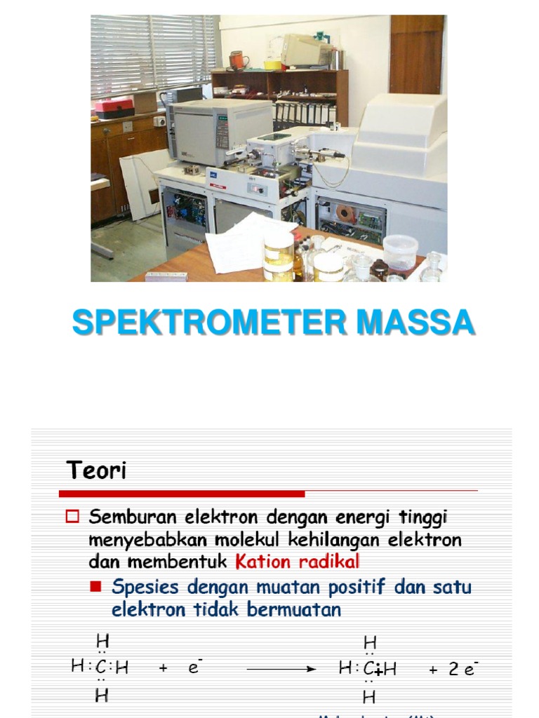 Spektrometer Massa
