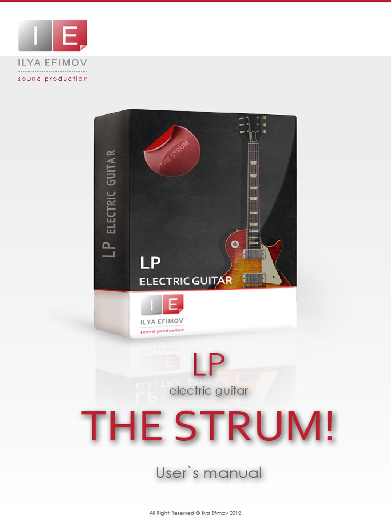 Ilya Efimov LP Strum Manual | PDF