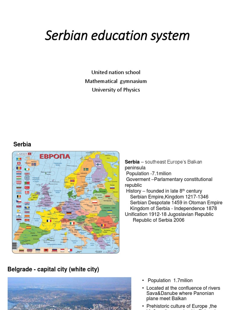 Serbian Education System9 | PDF | Test (Assessment) | Serbia