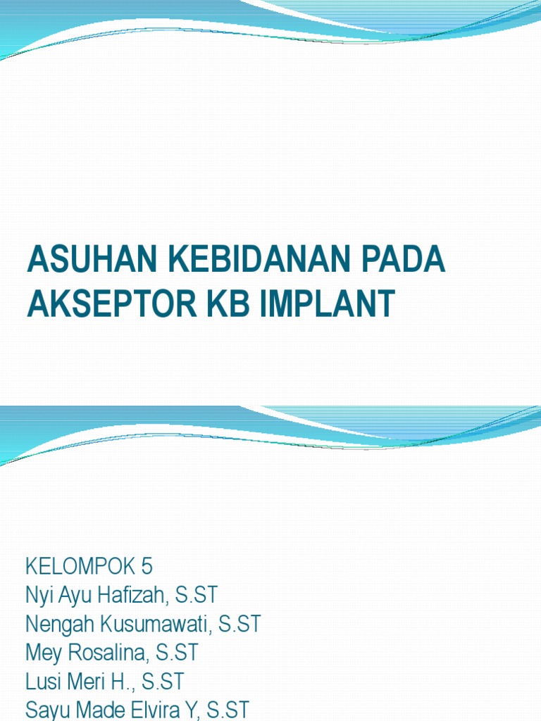 Soap KB Implant Kelompok | PDF