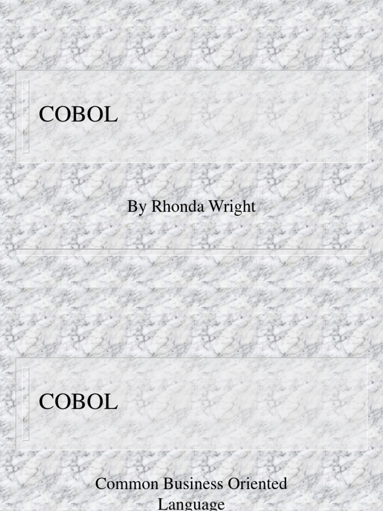 An In-Depth Look at COBOL: Its History, Strengths, Weaknesses and ...