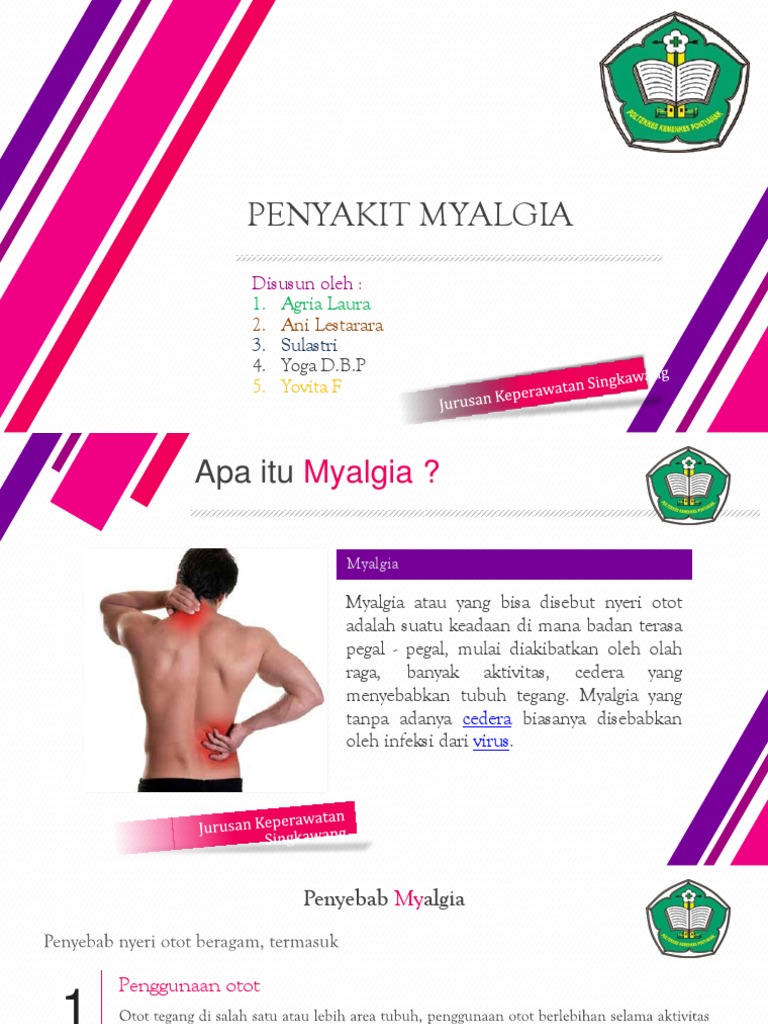 Penyakit Myalgia: Penyebab dan Terapi | PDF | Pengembangan Diri ...