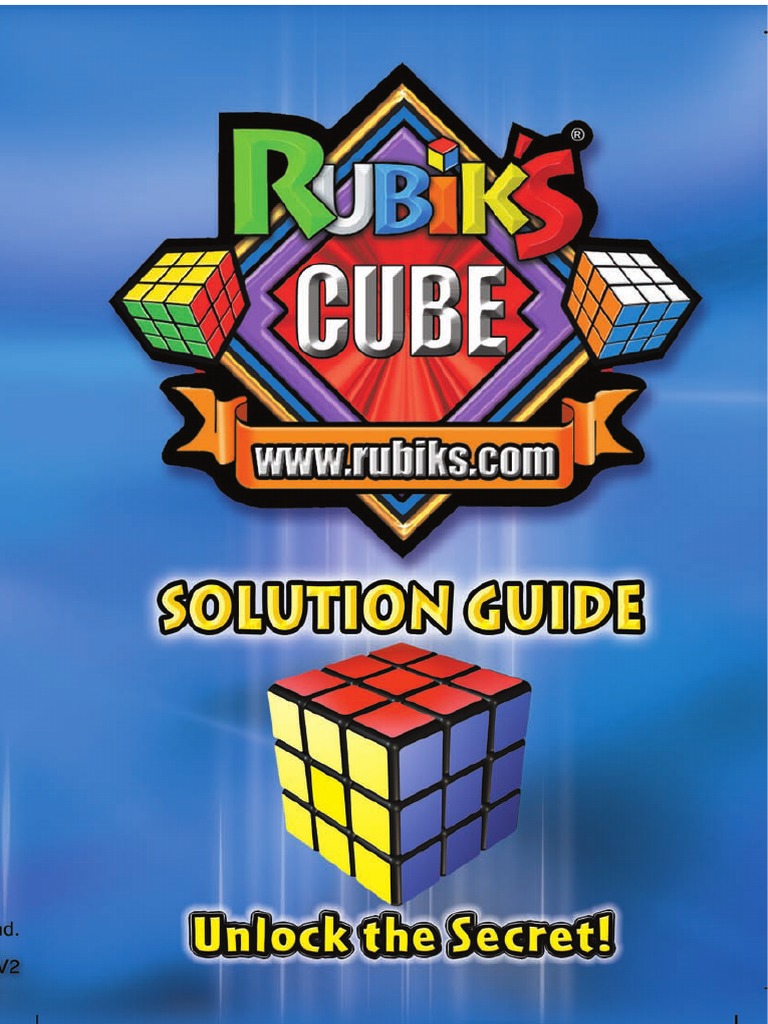 Rubik Cube Formula 3x3 Pdf