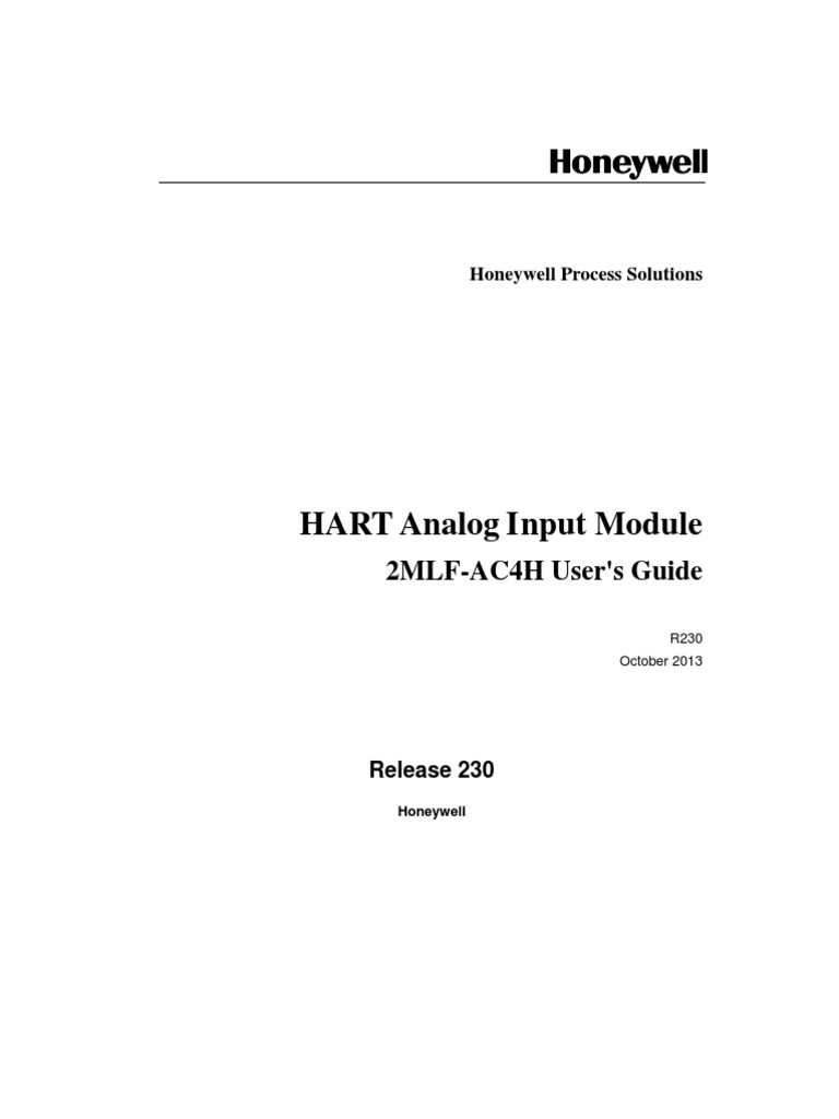 Modulo Hart Ml200 Ug 2mlf-Ac4h Ai 200 | PDF | Analog To Digital Converter | Parameter (Computer ...
