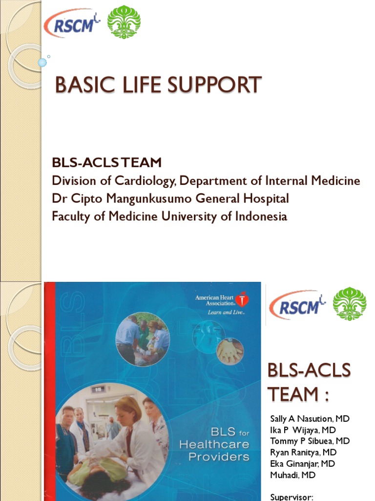 Basic Life Support | PDF | Cardiopulmonary Resuscitation | Clinical ...