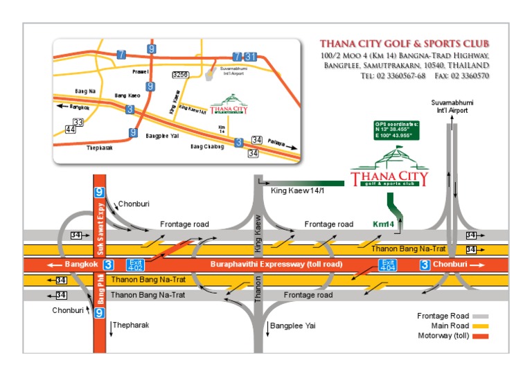 Thana City Map A4 Eng | PDF | Streets And Roads | Transportation ...