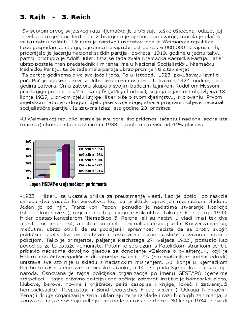 3 Rajh - 3 Reich | PDF