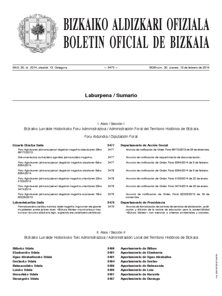 Convenio Oficinas Y Despachos Bizkaia | PDF