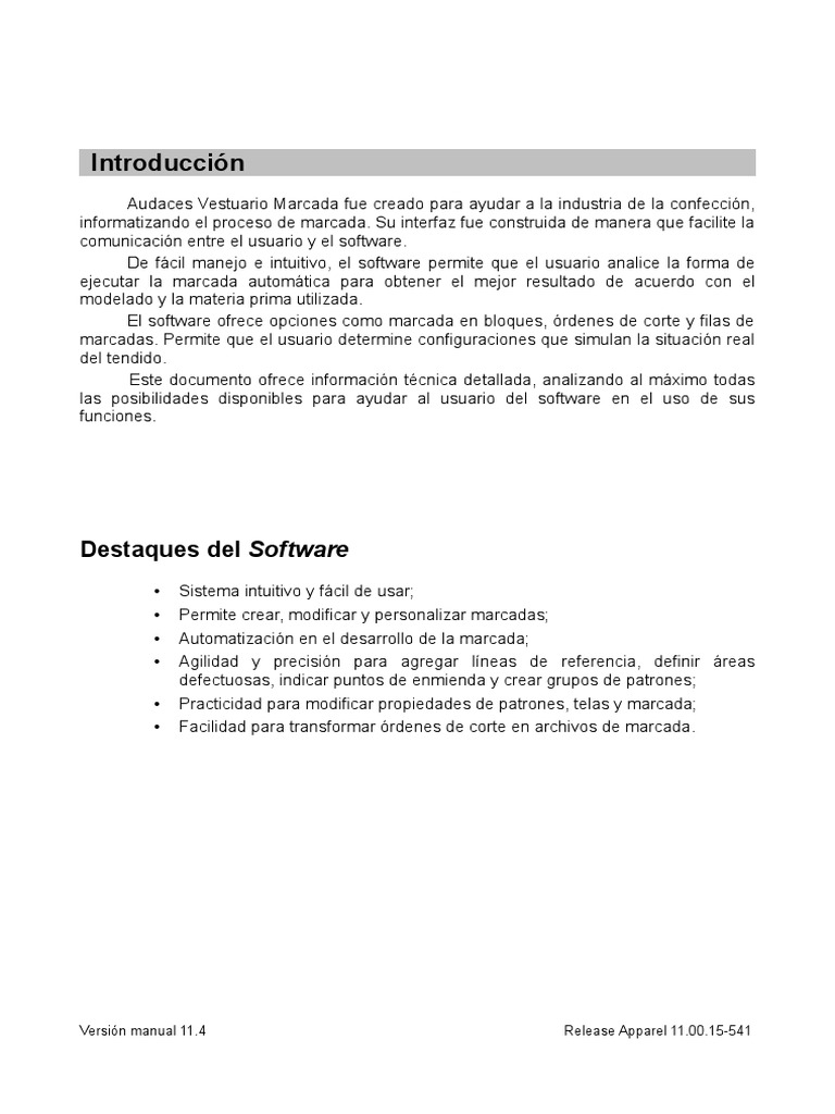 Manual Audaces 11 Trazo | PDF | Point and Click | Ventana (informática)