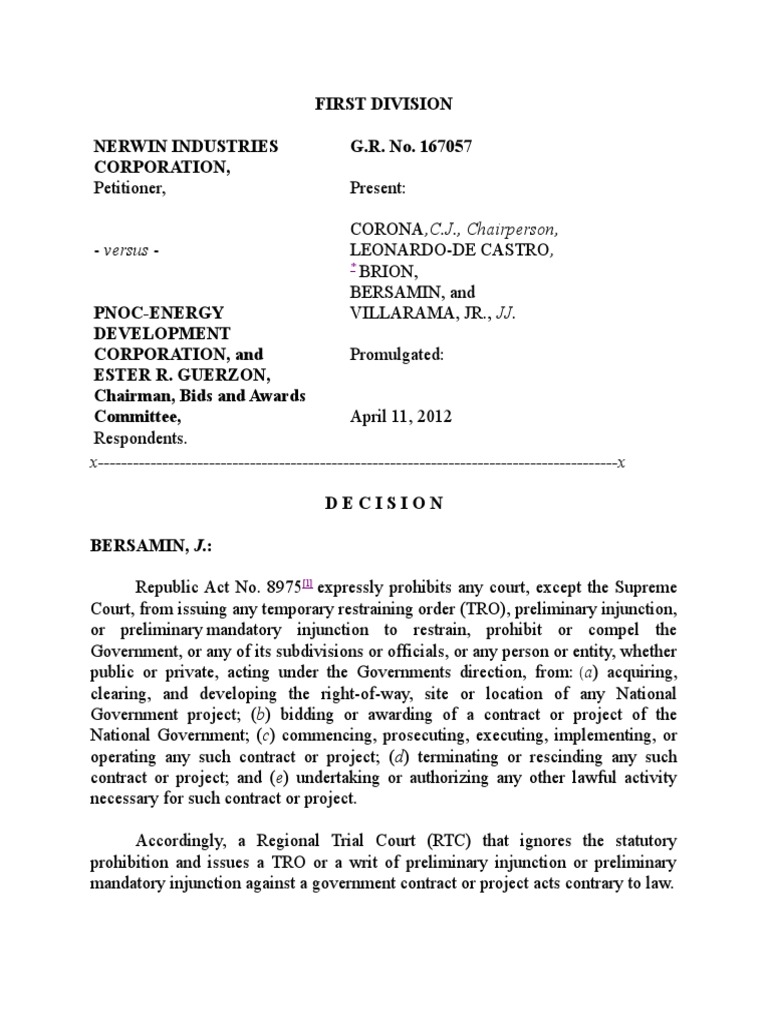Prov Rem Cases 4 | PDF | Writ Of Prohibition | Injunction