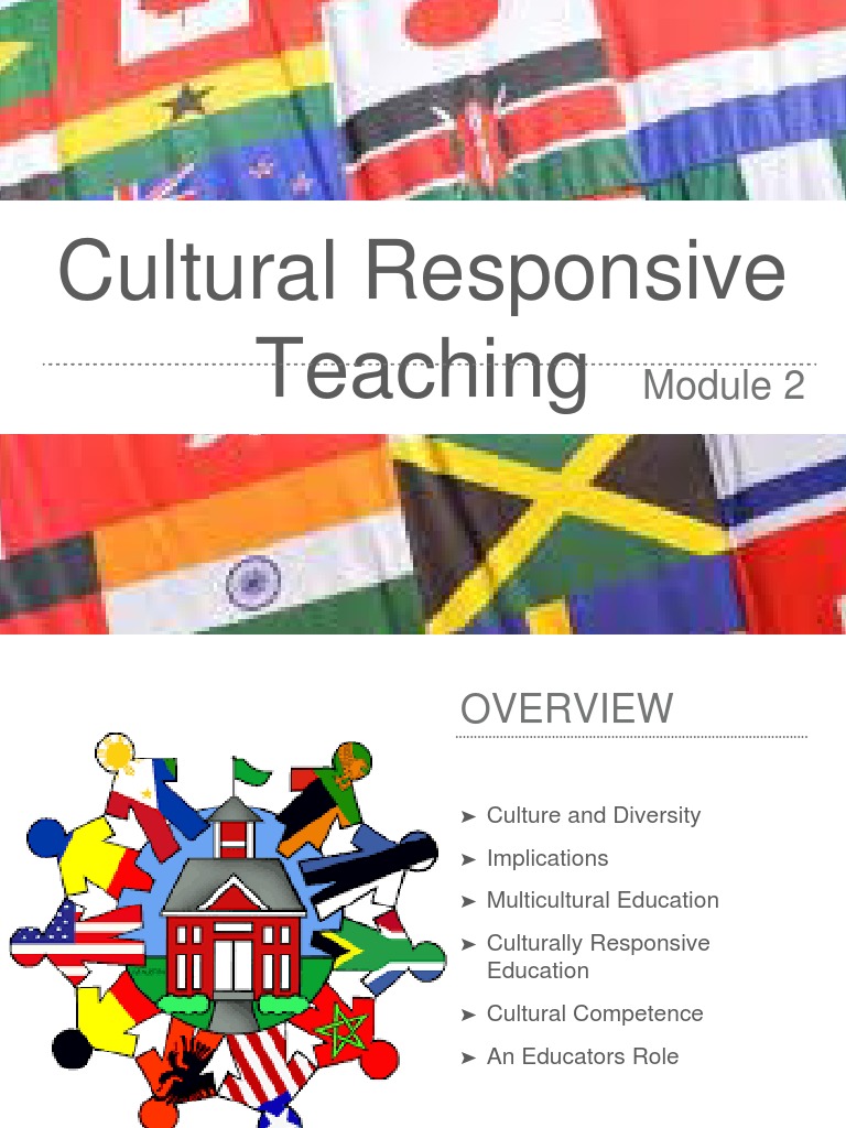 Culturally Responsive Teaching Overview | PDF | Multiculturalism ...