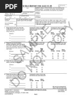 BDI (Becks' Depression Inventory) Assessment For Children: Children'S ...