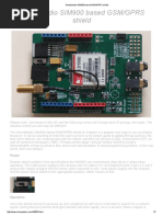 Using GSM SIM900 Arduino | PDF | Short Message Service | Arduino