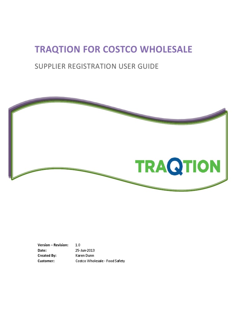 Costco Supplier Registration Guide | PDF | Costco | Credit Card
