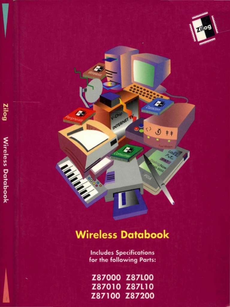 1996 Zilog Wireless Databook | PDF | Analog To Digital Converter ...