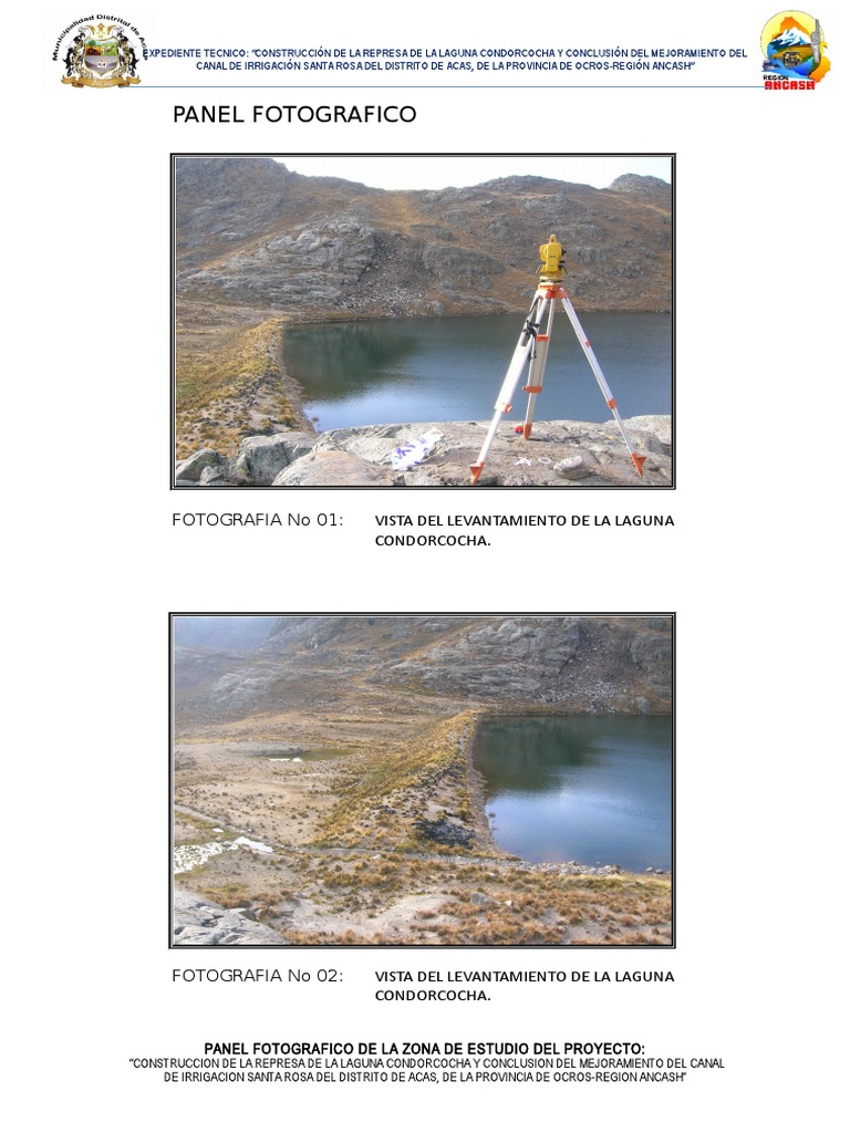 Panel Fotografico Represa Acas | PDF