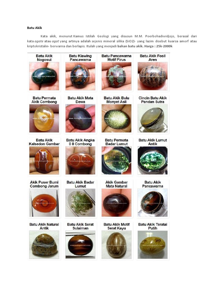Batu Mulia | PDF