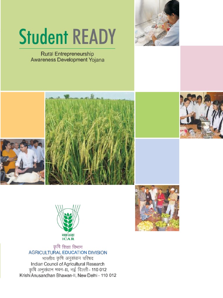 Student Ready Booklet | Entrepreneurship | Biotechnology