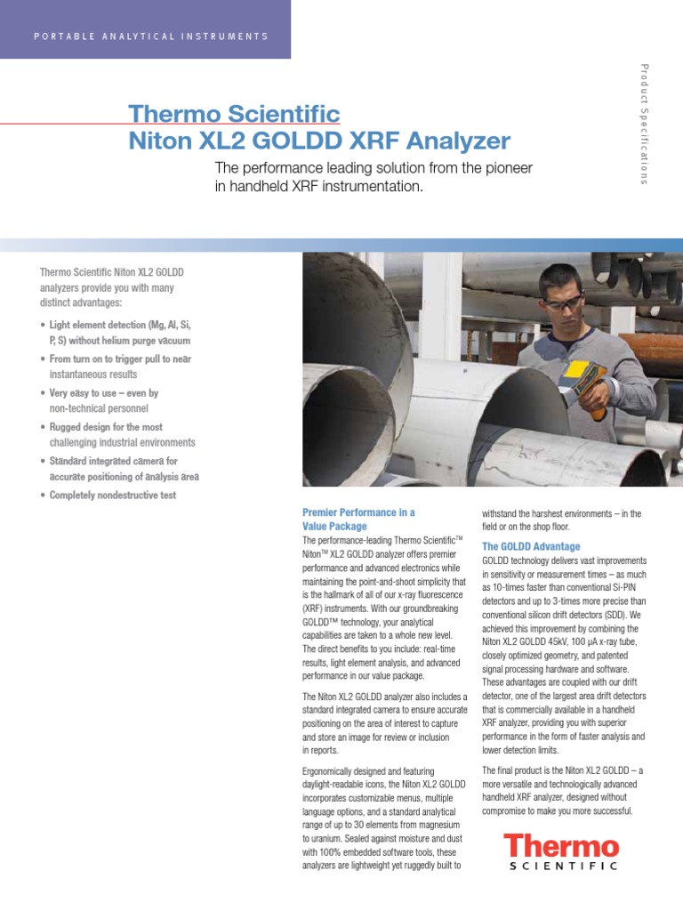 TS Niton XL2 980 | PDF | Personal Computers | Usb