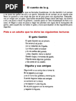 Cuadernillo G Gu Gü | PDF