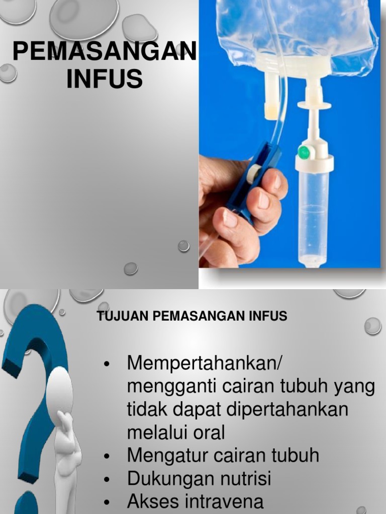 Prosedur Pemasangan Infus yang Aman | PDF