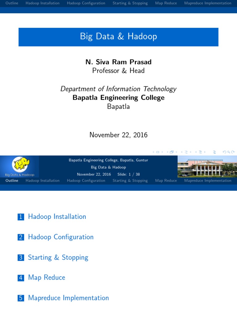 Hadoop Installation | PDF | Apache Hadoop | Map Reduce