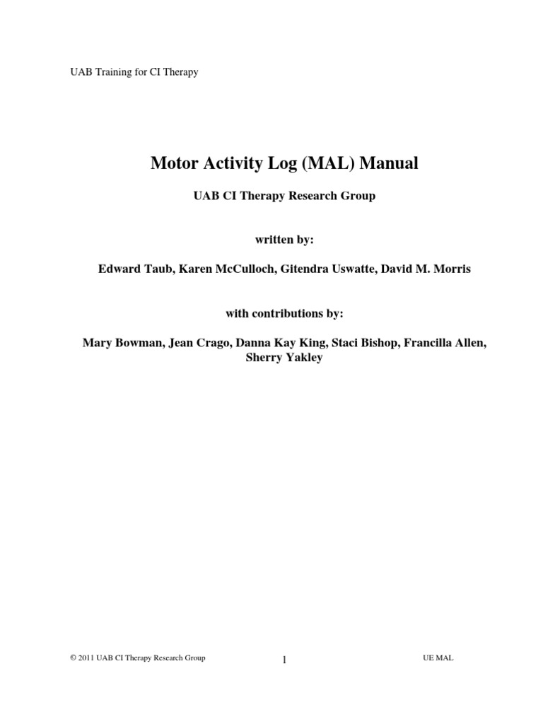 CIT Training MAL Manual PDF | PDF | Personalized Medicine | Experiment