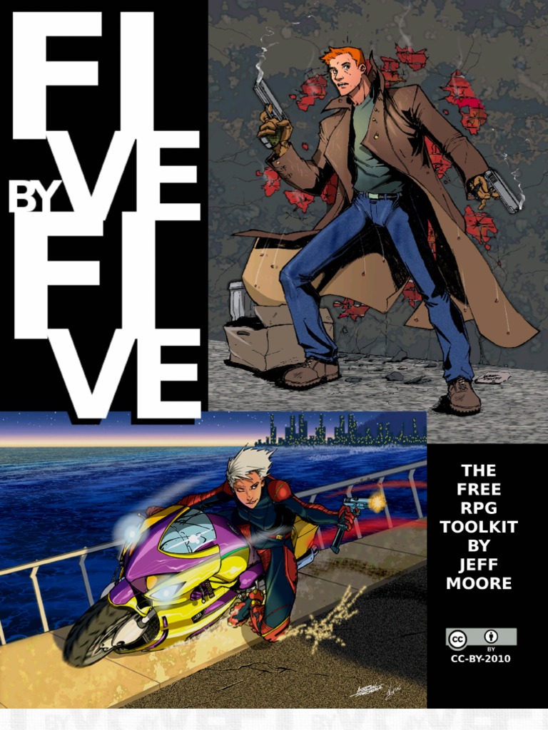 Five by Five (Version 2) | PDF | Role Playing Games | Dice